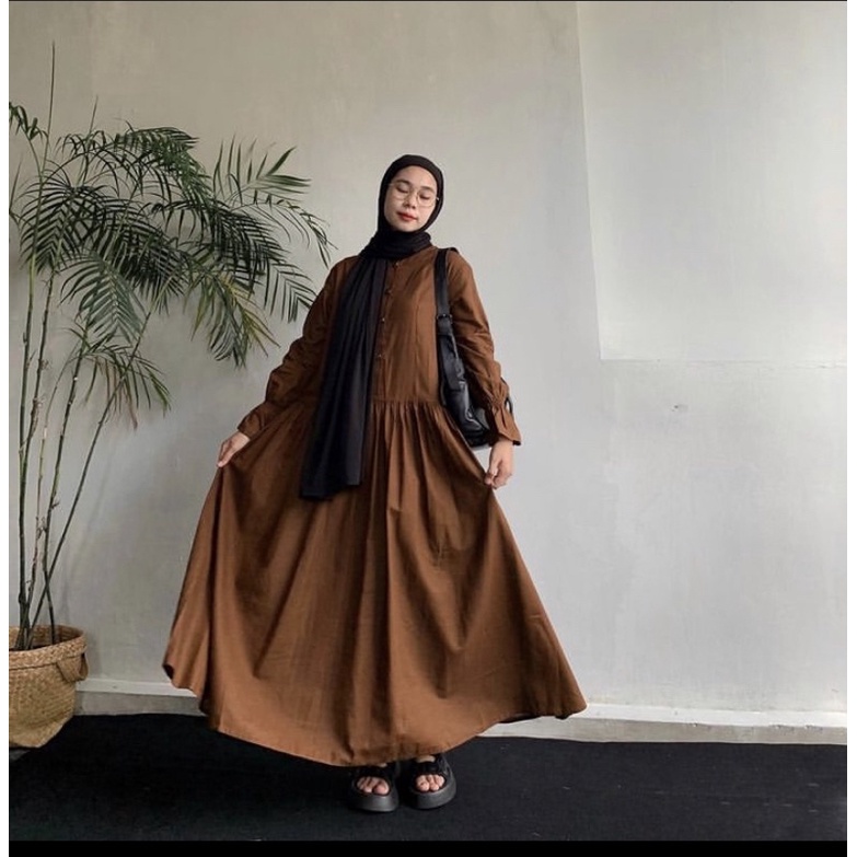 Jual Midi Dress / Linen Dress Busui Friendly Baju Busui Dress Linen ... Jual Midi Dress / Linen Dress Busui Friendly Baju Busui Dress Linen ...