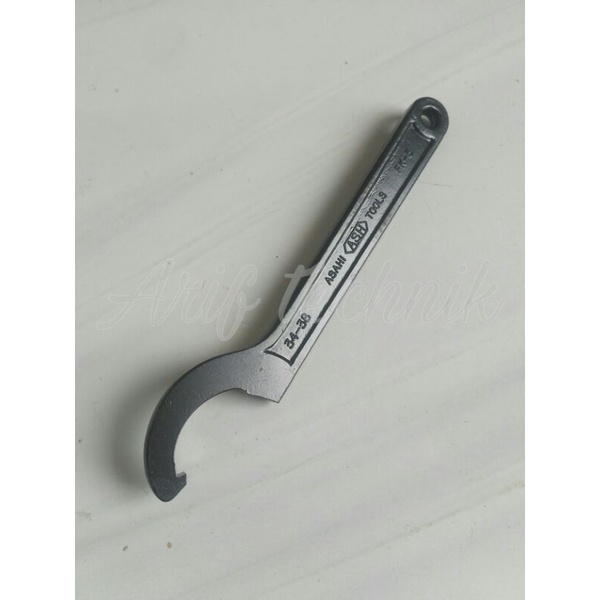 Jual kunci komstir 34-38 / kunci hook 34 - 38 / hook wrench 34 - 38mm ...
