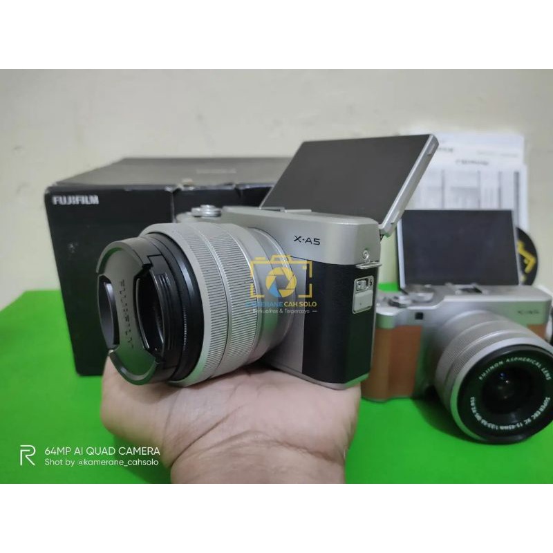 Jual fujifilm xa5 kit lengkap box original Resmi fujifilm | Shopee ...