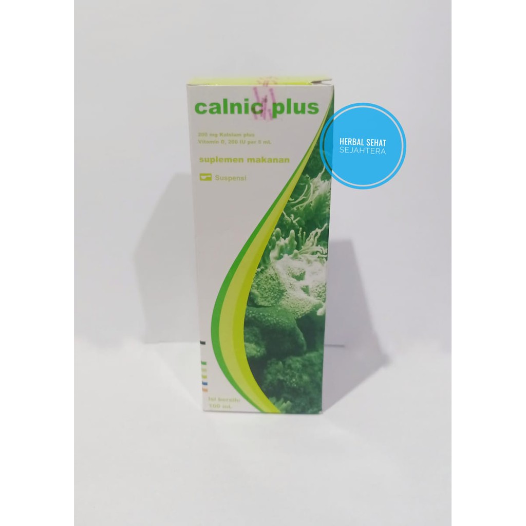 Jual CALNIC PLUS SUSPENSI Calnic Plus Suspensi 100 ML / Suplemen ...