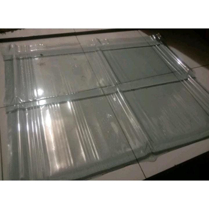 Jual GENTENG MINIMALIS 2X2 TRANSPARAN PVC | Shopee Indonesia