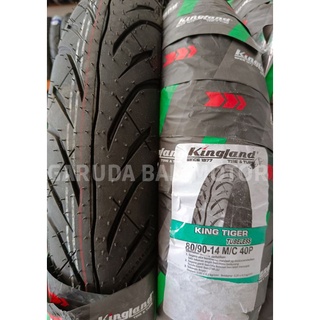 Jual Ban Motor KINGLAND Tubless 80/90-14 TL KING TIGER | Shopee Indonesia