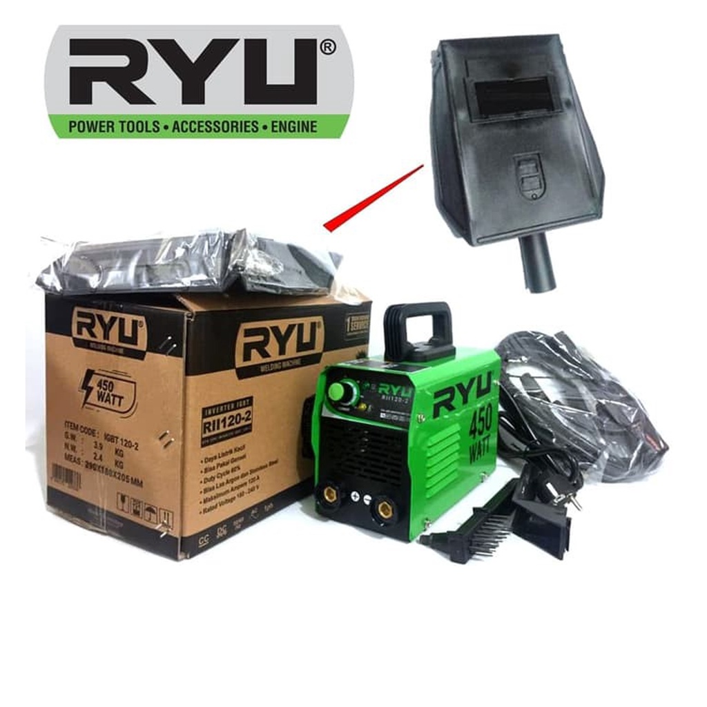 Jual Mesin Las RYU RII 120-2 450 WATT Mesin Travo Las Listrik Inverter ... Jual Mesin Las RYU RII 120-2 450 WATT Mesin Travo Las Listrik Inverter ...