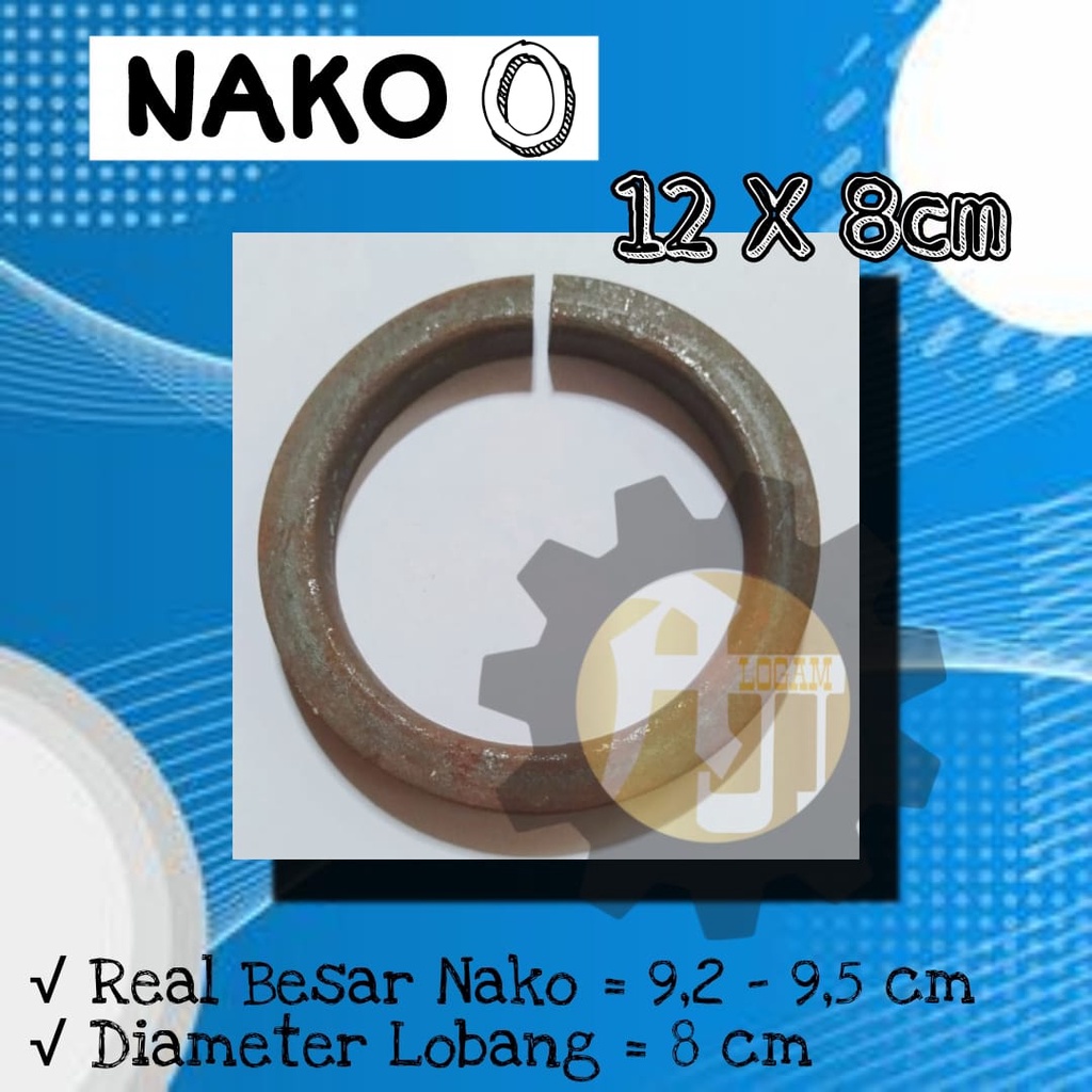 Jual NAKO RING BULAT 8 CM TEBAL MURAH UNTUK KEBUTUHAN PAGAR ANDA | Shopee Indonesia
