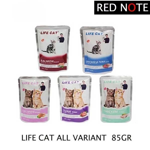Jual LIFE CAT POUCH SACHET 85GR MAKANAN KUCING BASAH Indonesia|Shopee ...