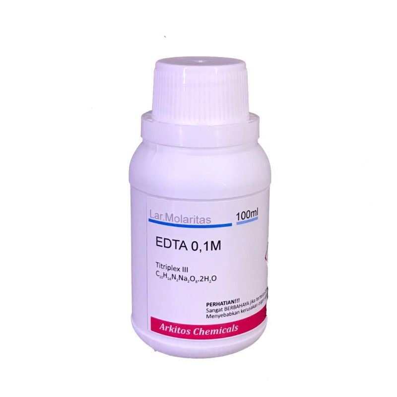 Jual EDTA 0.1M 100ml | Titriplex III ORI | Shopee Indonesia