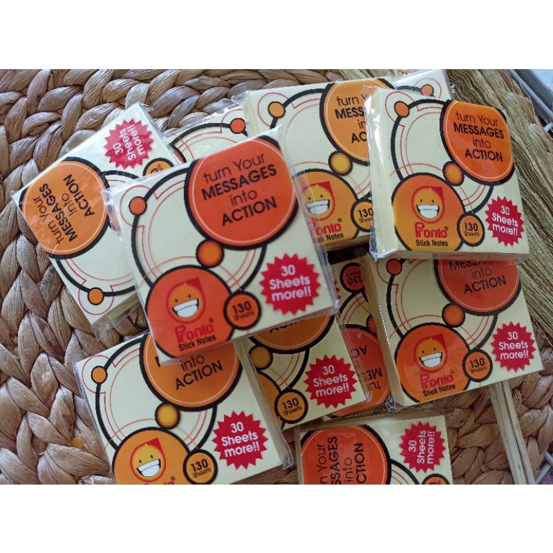 Jual Kertas Memo/Sticky Notes Pronto ukuran 76 mmx 76 mm | Shopee Indonesia