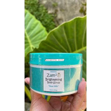 Jual Zam zam body scrub brightening goat milk | Shopee Indonesia