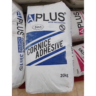 Jual APLUS CORNICE ADHESIVE 20KG/SAK GYPSUM | Shopee Indonesia