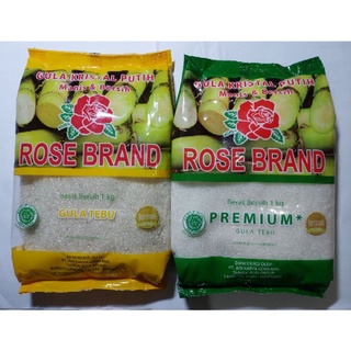 Jual ROSE BRAND GULA KRISTAL PUTIH MANIS & BERSIH 1 KG (PREMIUM HIJAU ...
