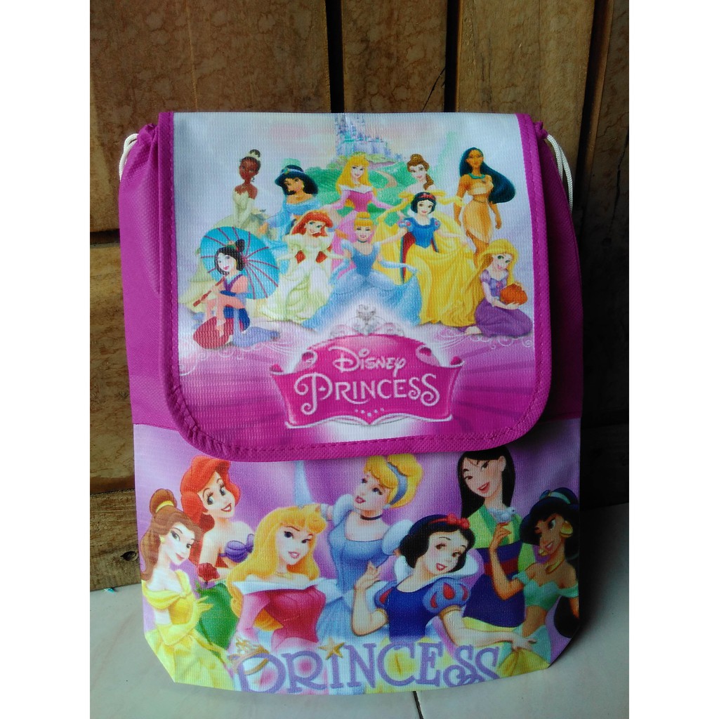Jual TAS ULTAH RANSEL PRINCESS CANTIK | KARAKTER KARTUN GENDONG ...