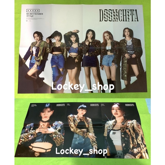 Jual Poster Secret Number Doomchita Dita Soodam Jinny Lea Zuu Minji ...