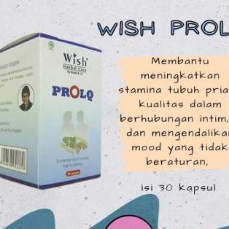 Jual WISH PROLQ ASLI DR BOYKE 100% ORIGINAL OBAT MULTIVITAMIN STAMINA ...