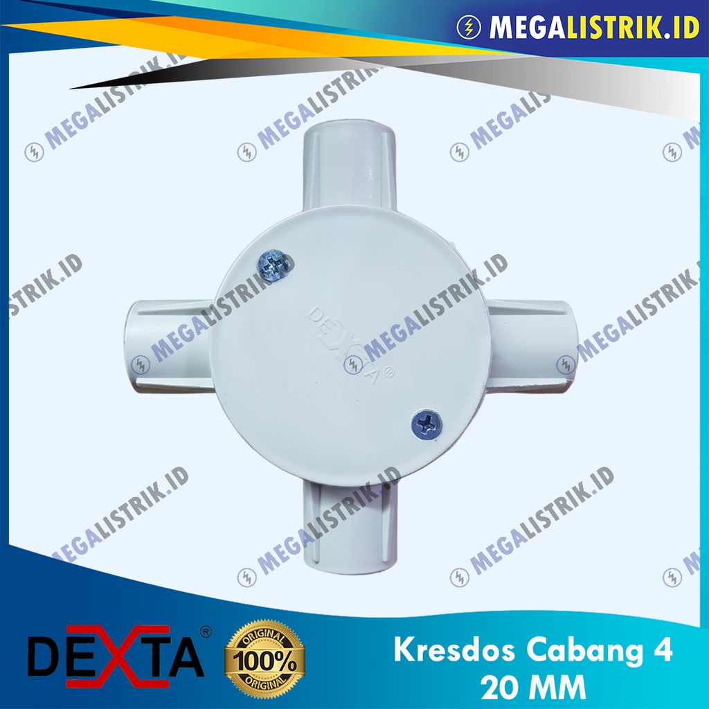 Jual DEXTA KRESDOS 20MM PUTIH / KRES DOS / DUS / CROSS DUS / T-DOS ...