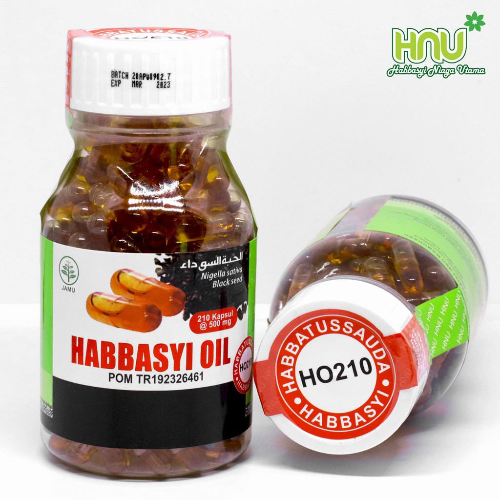 Jual Habbasyi Oil 210 Kapsul - Habasyi Oil Niaga Utama | Shopee Indonesia