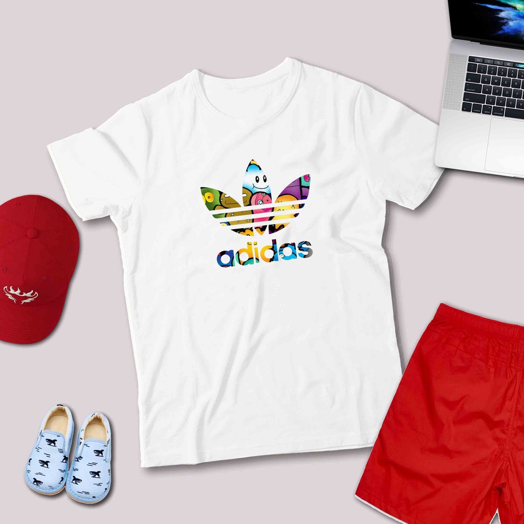 Jual TREND BAJU KAOS ANAK ADIDAS DOODLE | FREE CETAK NAMA | Premium ...