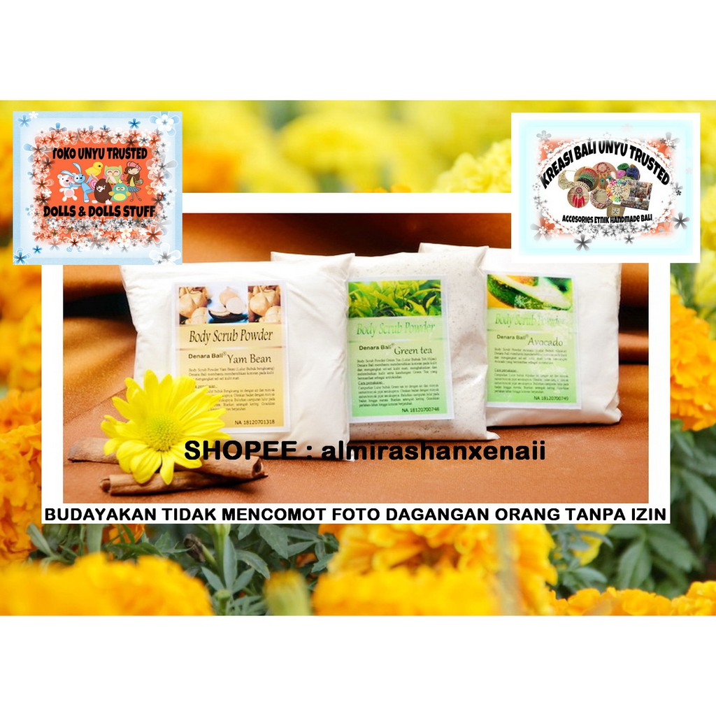 Jual Denara BALI Lulur Bubuk ORIGINAL 100 Gr (PRE ORDER PRODUK SPA KHAS ...