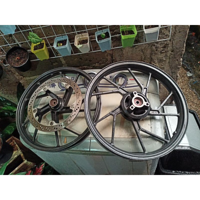 Jual Velg pelek satria fu satria f 150 racing palang original ori ...