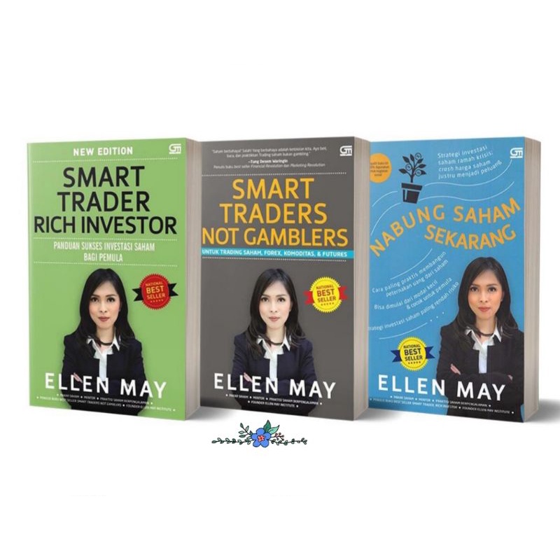 Jual Buku Smart Trader Rich Investor,Smart Traders Not Gamblers,Nabung ...