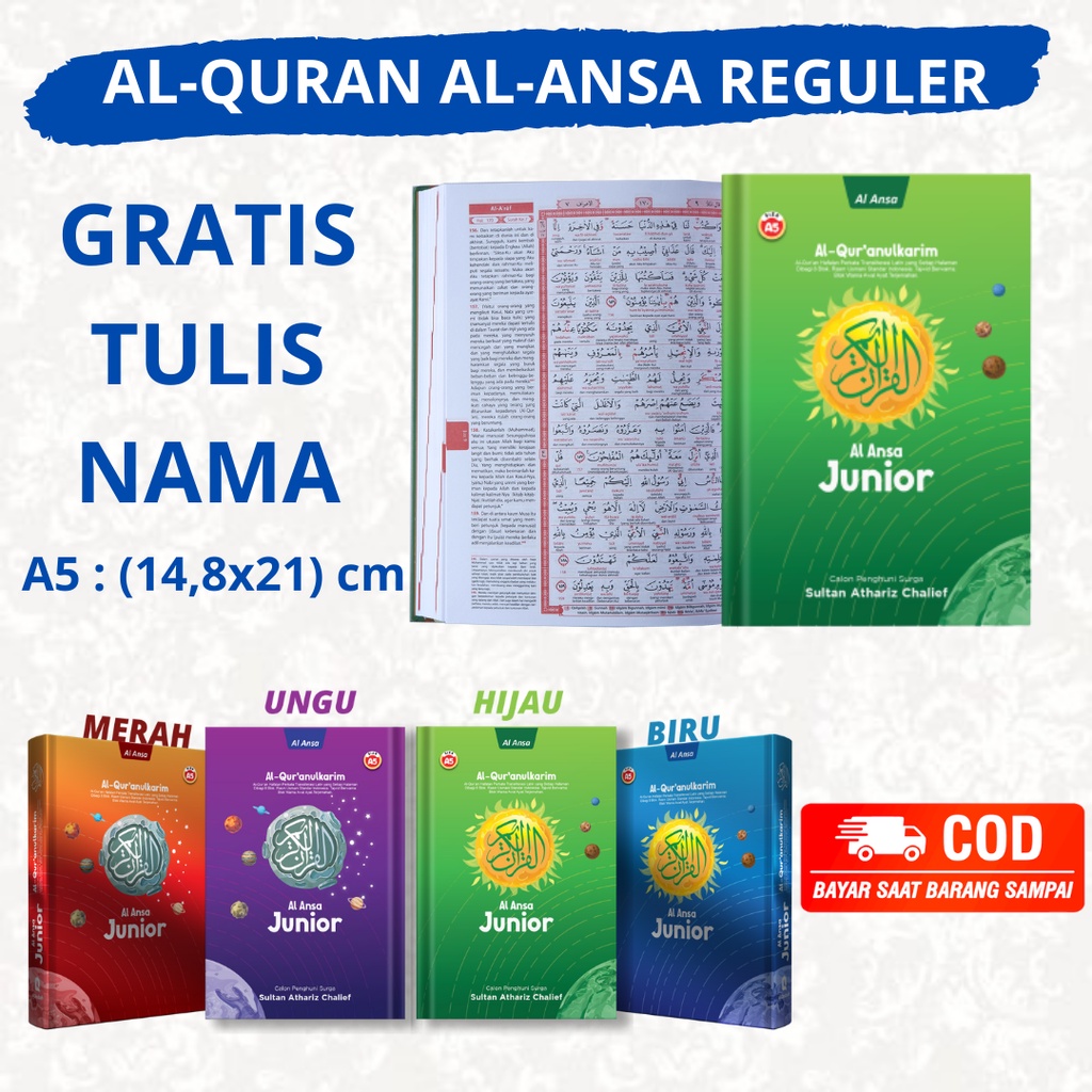 Produk Al-Qur'an Al-Ansa | Shopee Indonesia