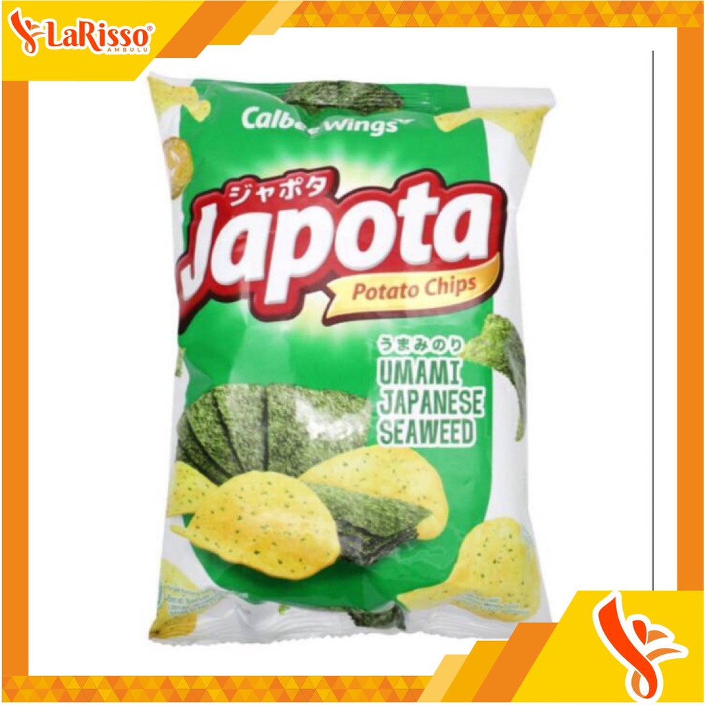 Jual JAPOTA POTATO CHIPS 68GRAM RASA SEAWEED Indonesia|Shopee Indonesia