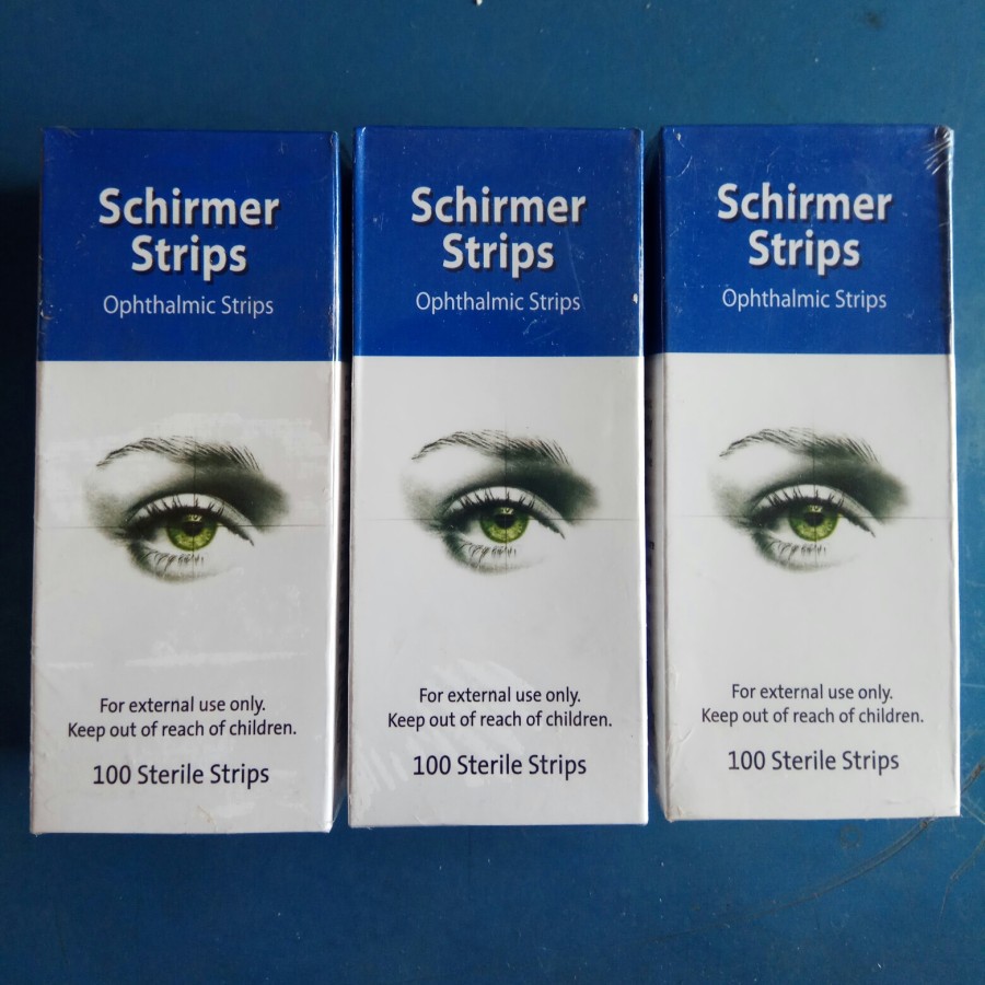 Jual Schirmer strips - Ophthalmic strips - 100 Sterile strips | Shopee ...