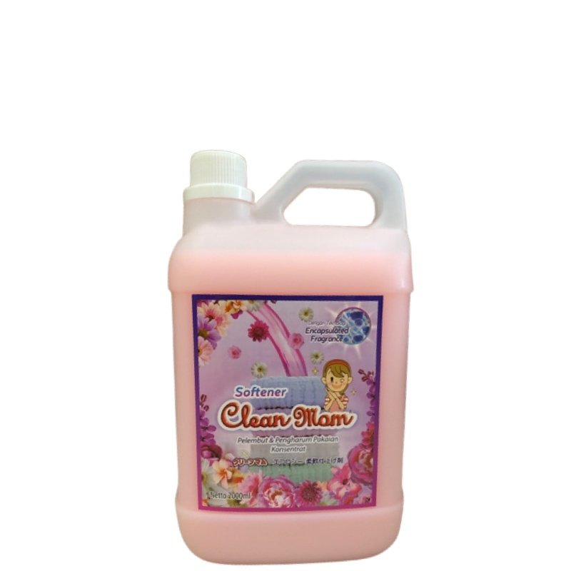 Jual Clean Mom Softener Pelembut & Pengharum Pakaian 2L | Shopee Indonesia