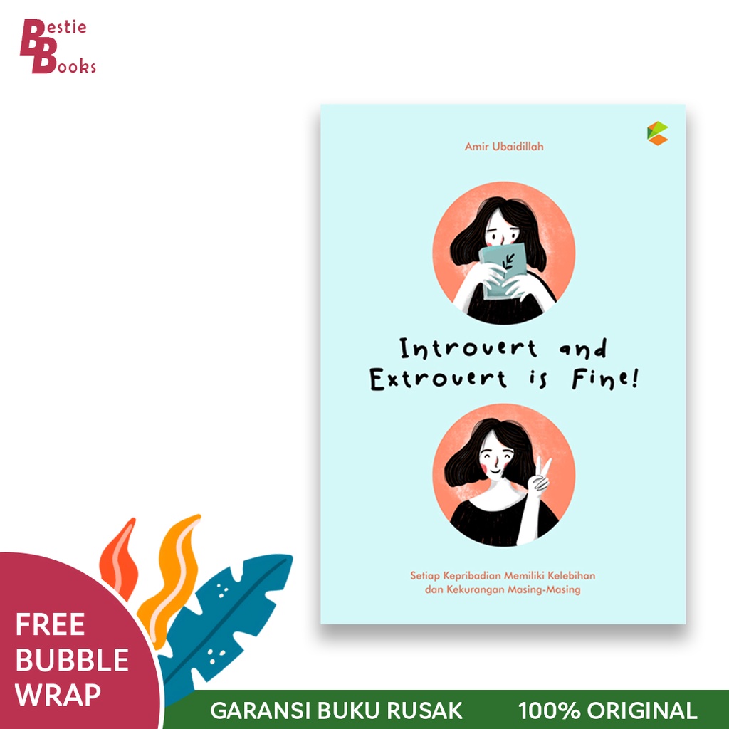 Jual BUKU SELF IMPROVEMENT : Introvert and Extrovert is Fine! Setiap kepribadian memiliki ...