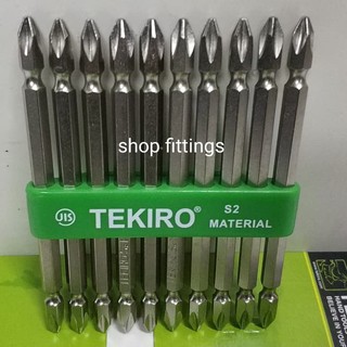 TEKIRO Magnetic ScrewDriver Bit Plus + PH2 x 110mm Mata Bor Obeng ...