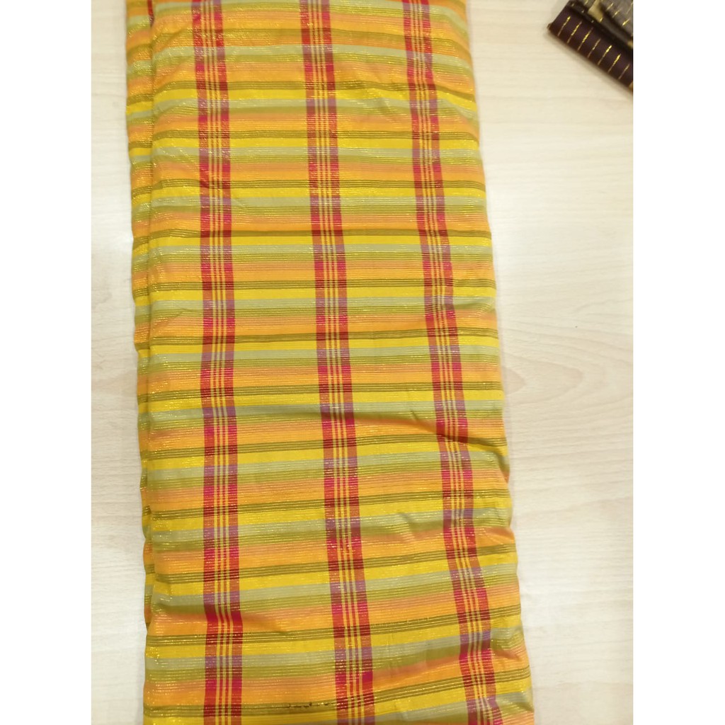 Jual Kain Tenun Lurik Emas Bugis Makassar Kuning - Tenun Sengkang LUR-1 ...