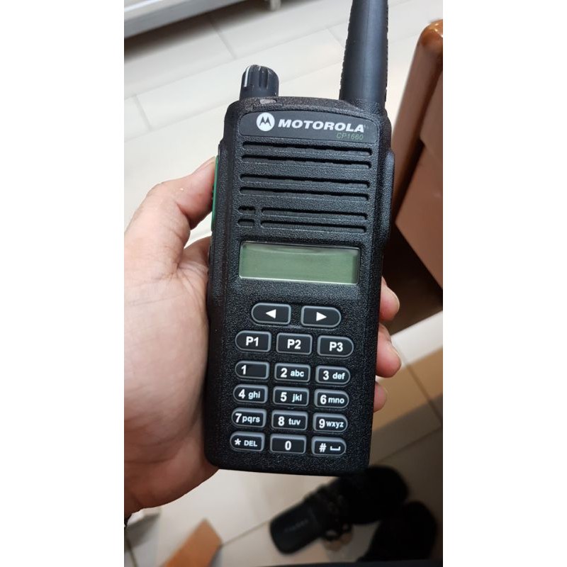 Jual HT Motorola CP 1660 VHF Second Original Lengkap Charger Free ...