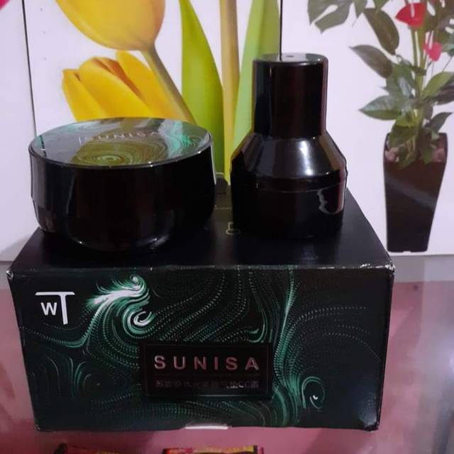 Jual Sunisa Mushroom Air Cushion cream/ Bedak Tahan Air (Original 100% ...