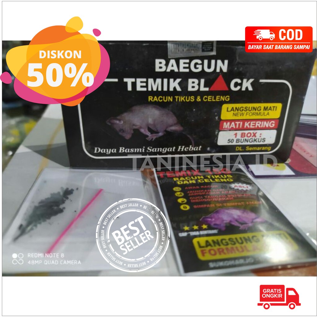 Jual RACUN TIKUS & BABI HUTAN TEMIX BLACK TERBUKTI AMPUH OBAT TIKUS ...