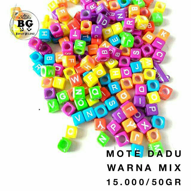 Jual Mote dadu warna mix | Shopee Indonesia