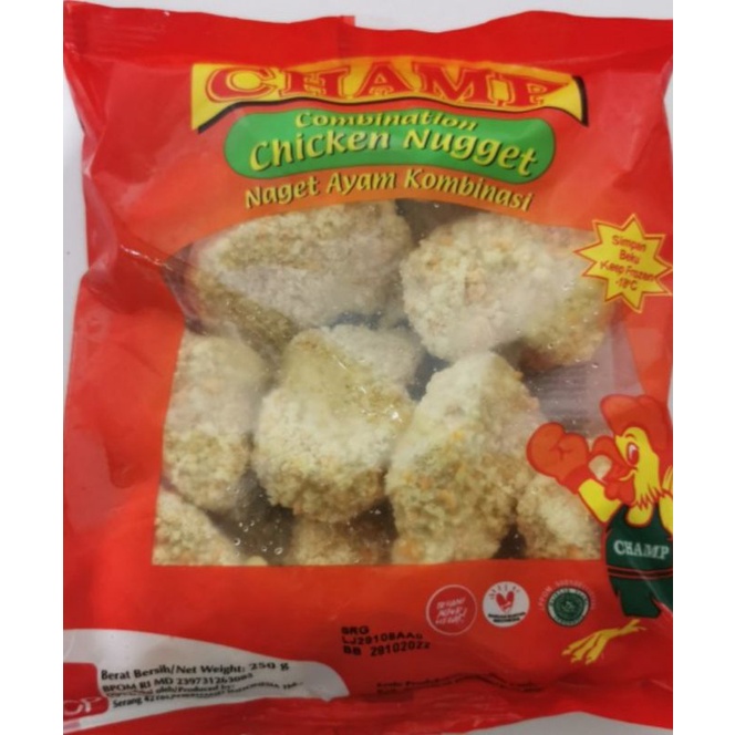 Jual Champ Nugget Kombinasi 250g | Shopee Indonesia