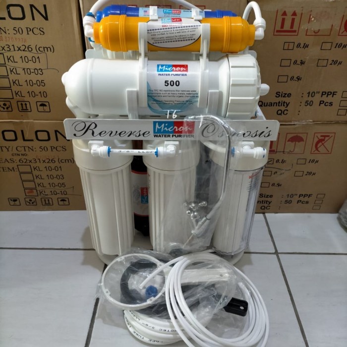 Jual Mesin ro 500gpd 8step-pureline | Shopee Indonesia