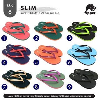 Jual Sendal Fipper / Sandal Wanita / Sendal Jepit / Fipper Slim UK 8 ...