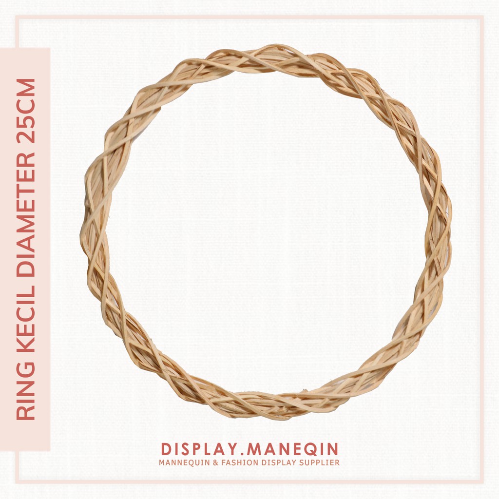Jual Ring Rotan Besar DM 136 20 cm dan 25 cm | Shopee Indonesia