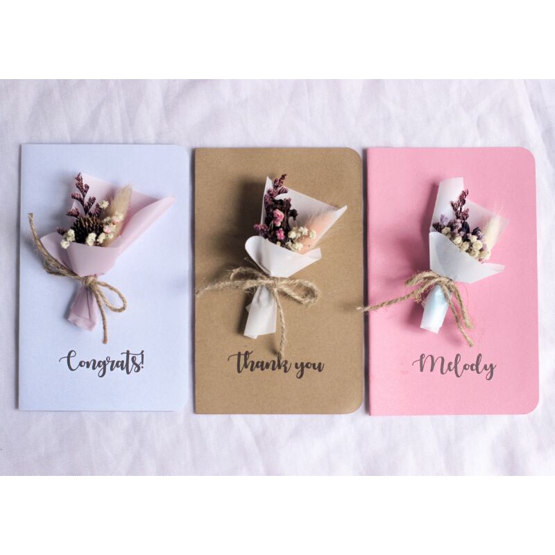 Jual Kartu Ucapan dengan Buket Bunga | Shopee Indonesia