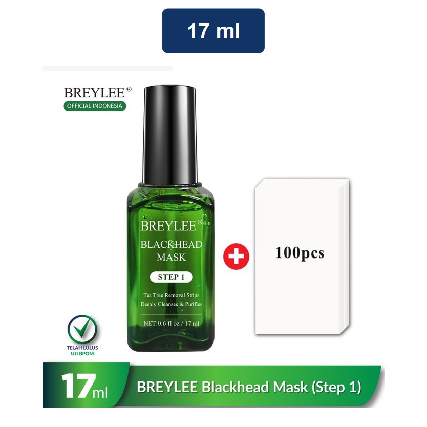 Jual Breylee Blackhead Mask Step 1 17 mL | Shopee Indonesia