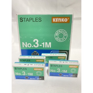 Jual ISI STAPLES NO-3-1M / NO 3 BESAR KENKO REFILL STAPLER ( PCS ...