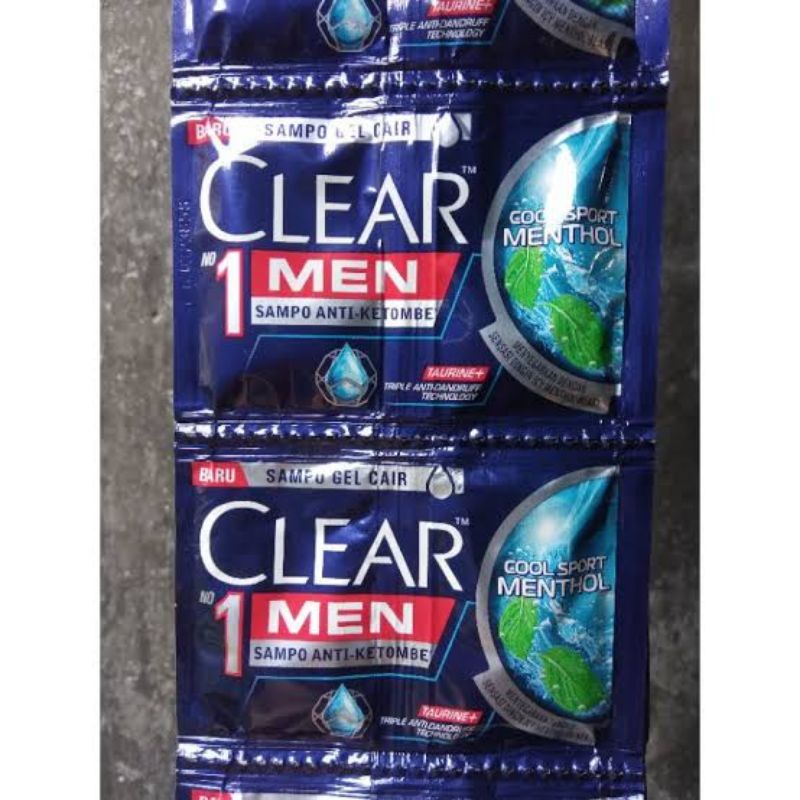 Jual Clear Shampo sachet 9mlx6pcs | Shopee Indonesia
