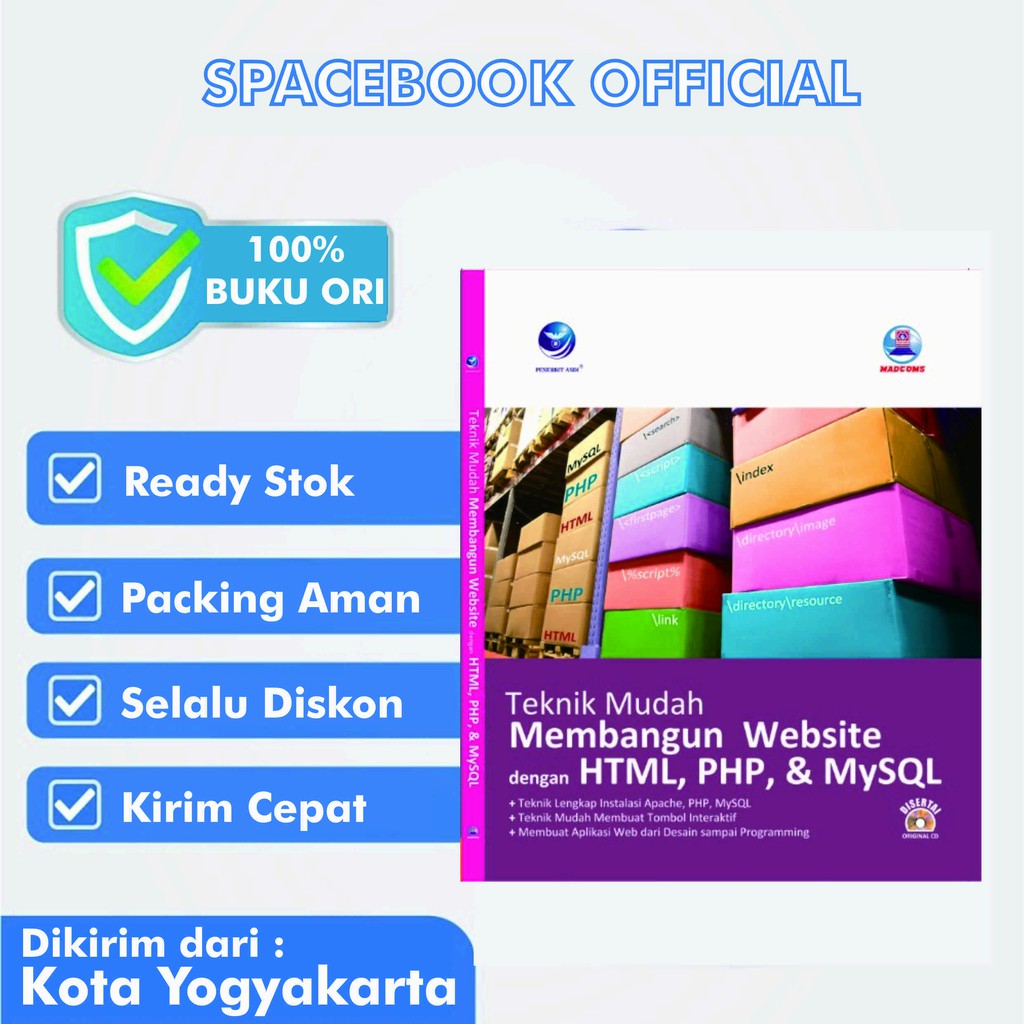 Jual Teknik Mudah Membangun Website dengan HTML, PHP, & MySQL ...