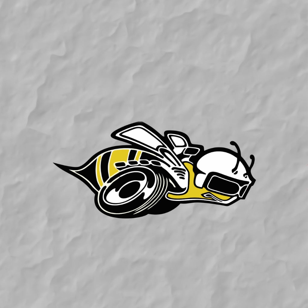 Jual Sticker RACING BEE | Sticker Motor | Sticker Vespa | Shopee Indonesia