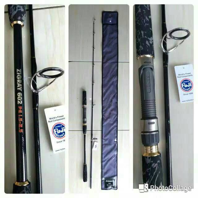 Joran /stik pancing jigging Kenzi ZIGRAY 602 | Shopee Indonesia