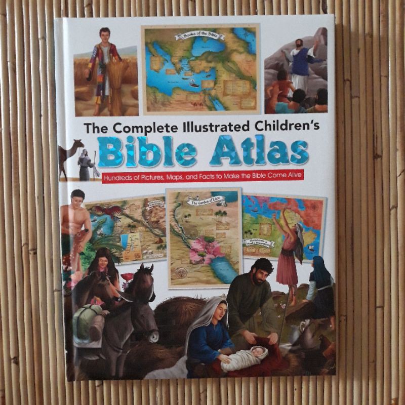 Jual Complete Illustrated Children's Bible Atlas (new) Map Peta Alkitab ...