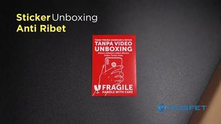 Jual Sticker UNBOXING FRAGILE Stiker Cromo HANDLE WITH CARE 200PCS ...