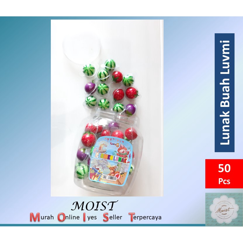 Jual PERMEN LUNAK BUAH LUNAK BOLA LUVMI AAA | Shopee Indonesia