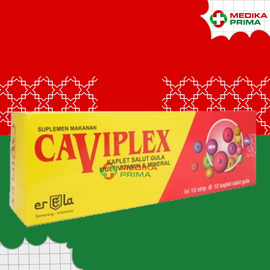 Jual CAVIPLEX BOX 100 TABLET | Shopee Indonesia