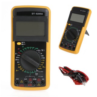 Jual DT-9205A Digital Multimeter Multi tester AVO meter DT9205 DT9205A ...